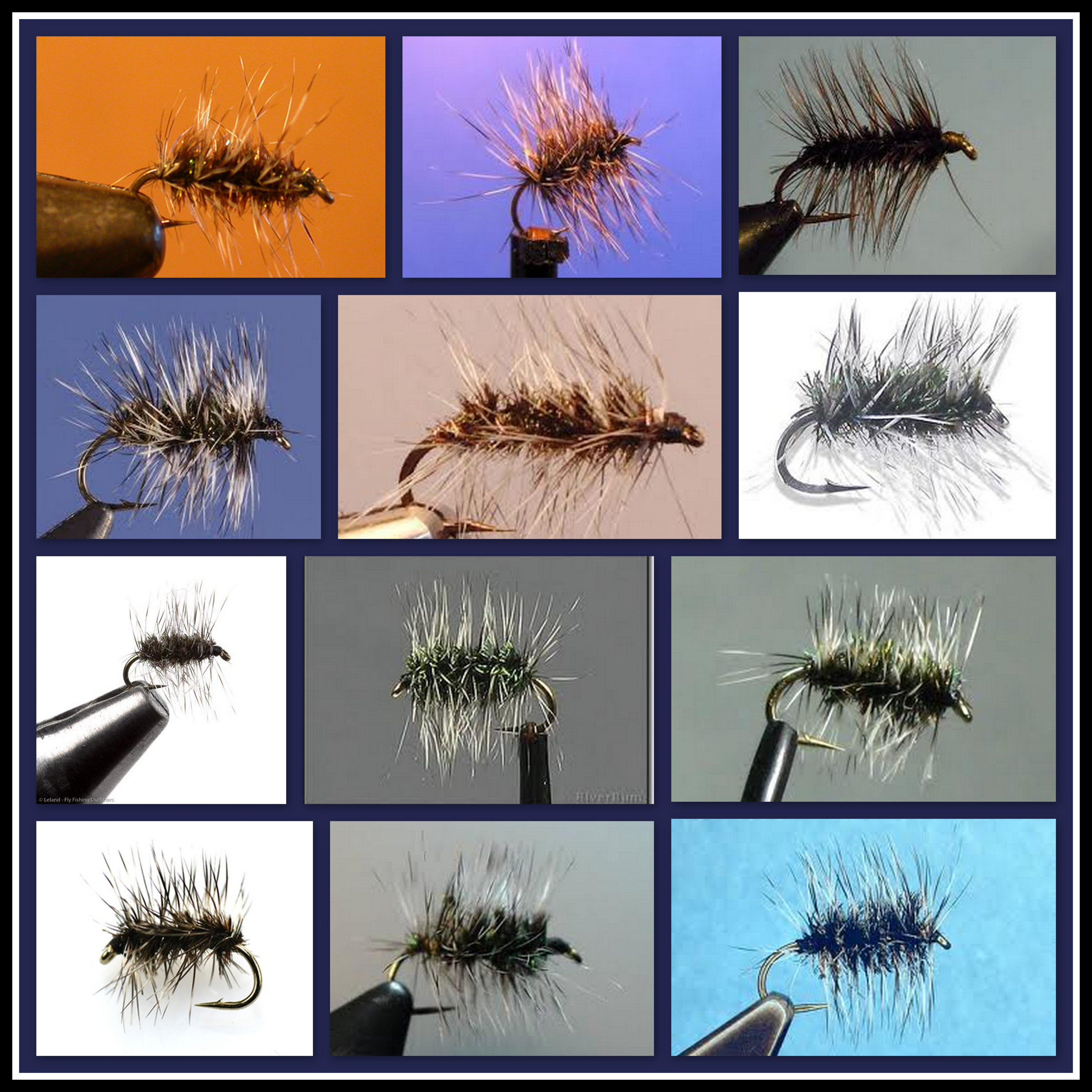Fly Tying: Griffith Gnat (Small, Palmered Midge) – SwittersB & Exploring
