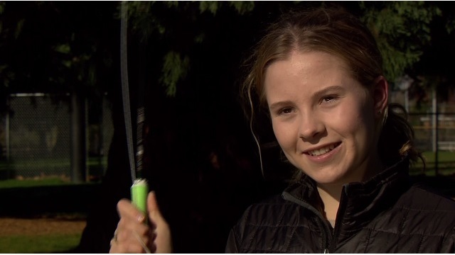 Fly Casting Champion (Maxine McCormick) – SwittersB & Exploring